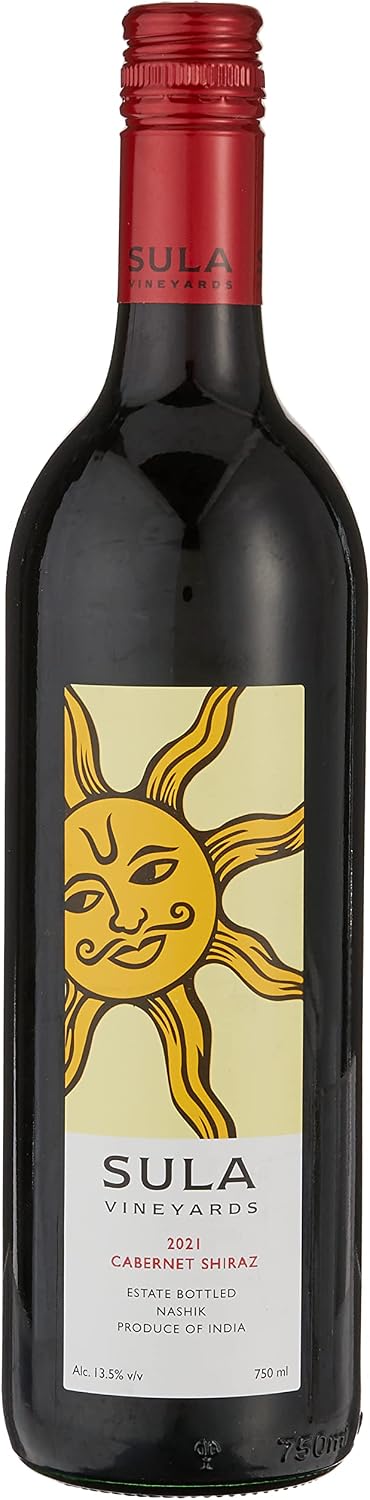 Sula Sula Cabernet Shiraz Red Wine, 750 ml : Amazon.sg: Grocery