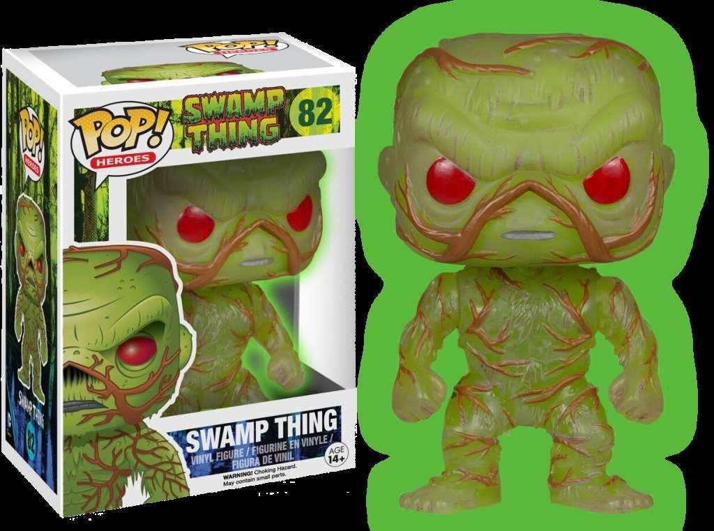 Amazon.com: Funko Pop! DC Heroes: Swamp Thing Vinyl Figure (Glow in The ...