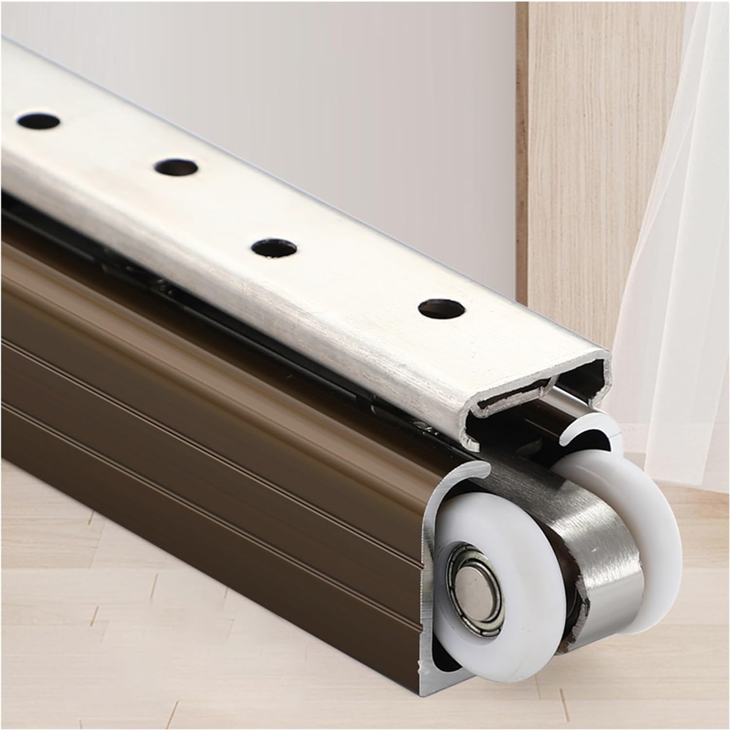 Customizable Invisible Sliding Door Kit, Hideaway Pocket Door System ...