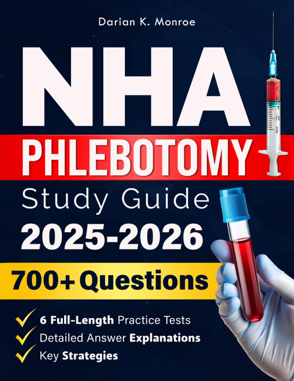 NHA Phlebotomy Study Guide: Pass the NHA CPT Exam F | Adobooks