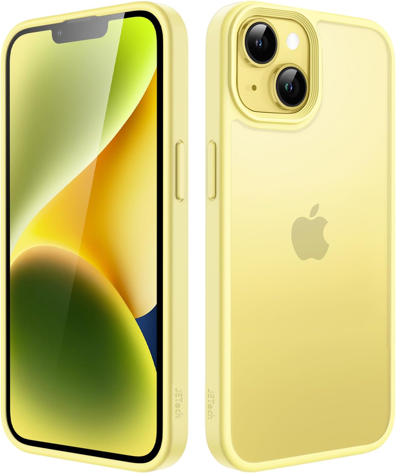 Amazon.com: JETech Matte Case for iPhone 14 6.1-Inch Phone Cover Yellow ...