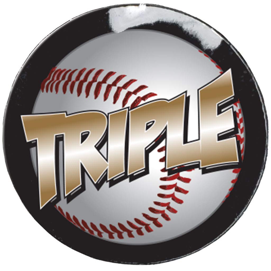 Amazon.com: Baseball Award Decals Baseball Reward Stickers 100 Baseball ...