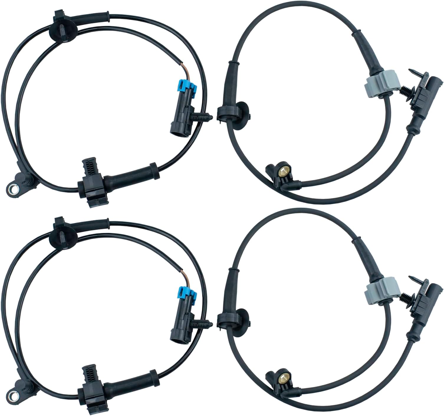 Amazon.com: ABS Wheel Speed Sensor Front Rear Left Right fit for GMC ...