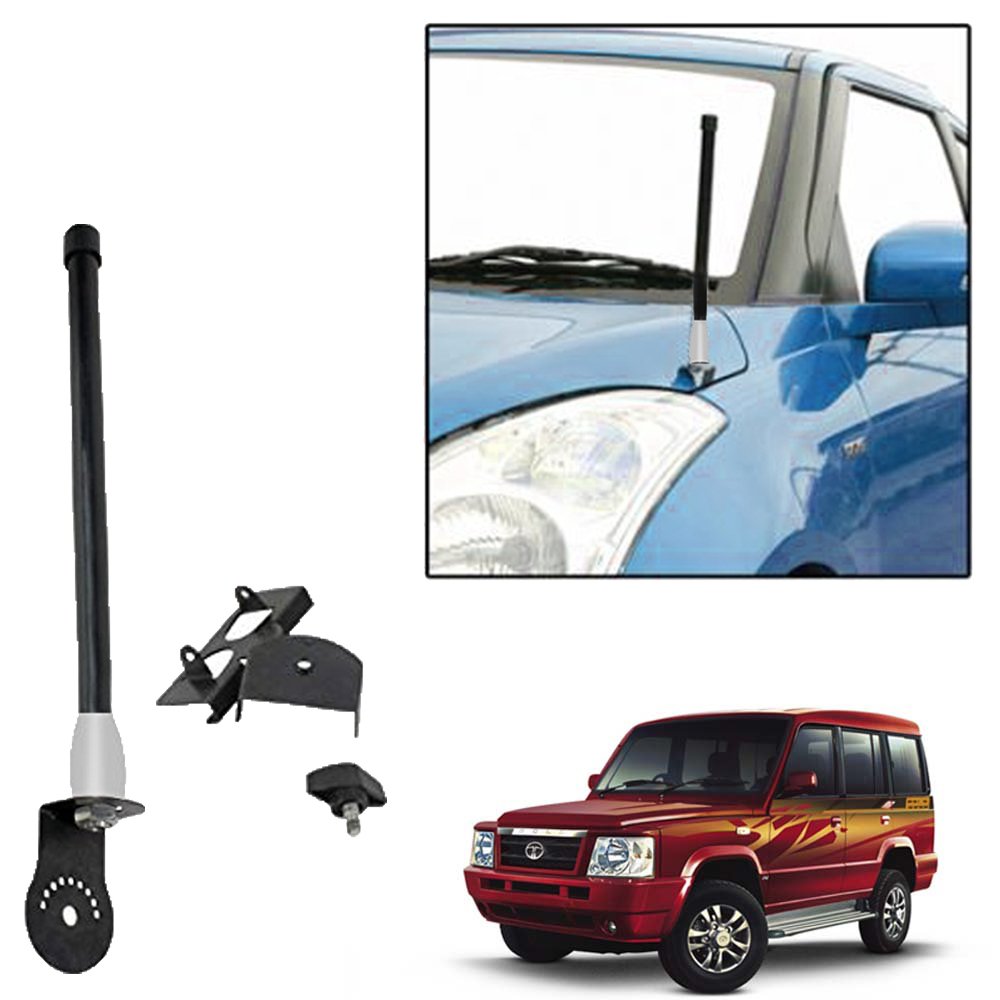 Vheelocityin VIP Style Car Antenna Bonnet Antenna for tata Sumo Victa ...