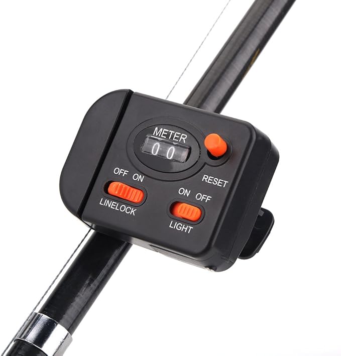 Fishing Line Counter, Fishing Line Depth Counter, Professional Clip-on ...