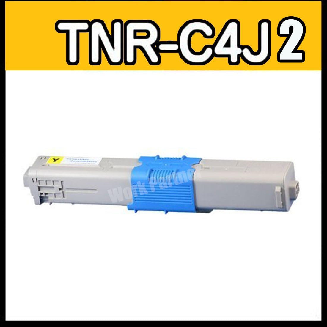 Amazon.co.jp: Work Partner OKI（沖データ) TNR-C4KY2 イエロー 【再生トナーカートリッジ】 印刷枚数：イエロー 約3000枚（A4用紙・印字率5 ...