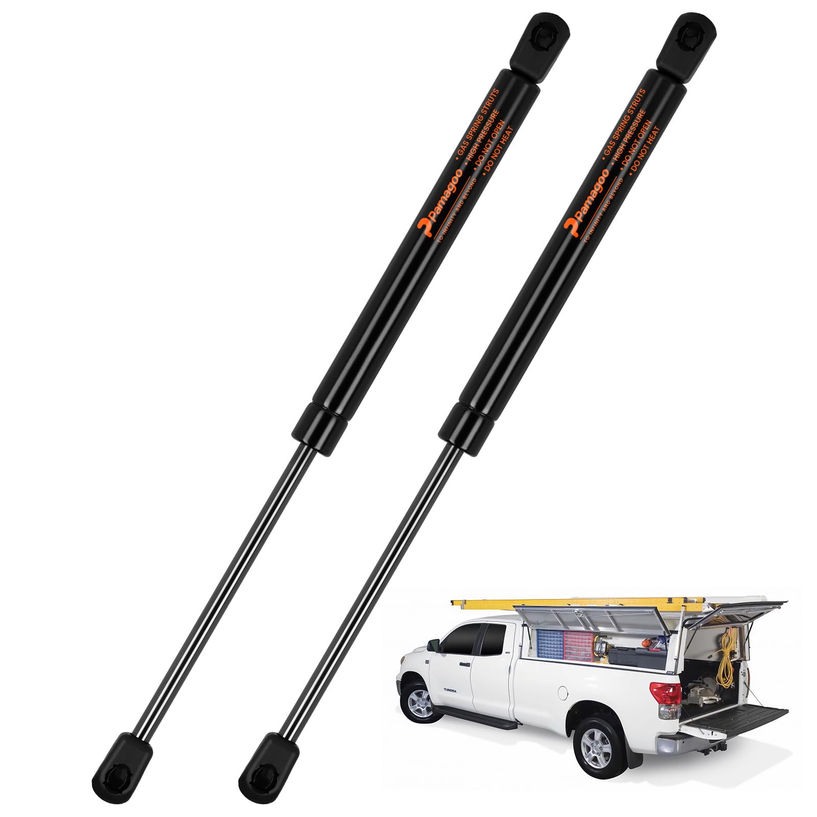 Snapklik.com : PAMAGOO C16-06389 14 Inch Gas Strut 24 Lb 107 N Per Prop ...