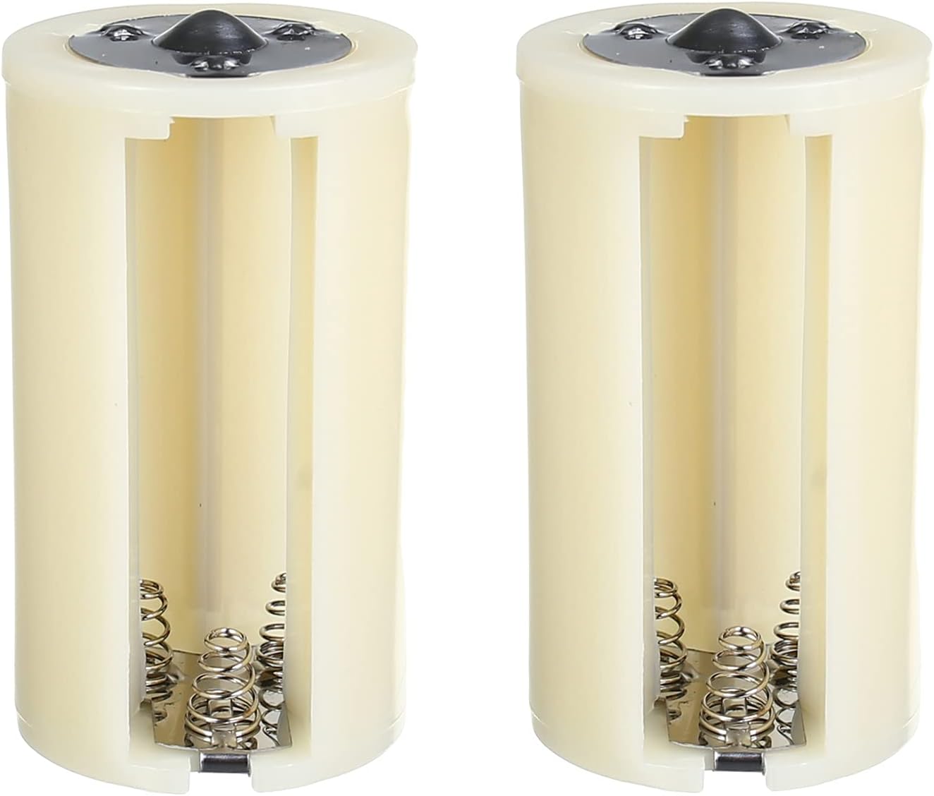 Amazon.com: Fielect 3Pcs AA to D Parallel Battery Adapters Converter ...