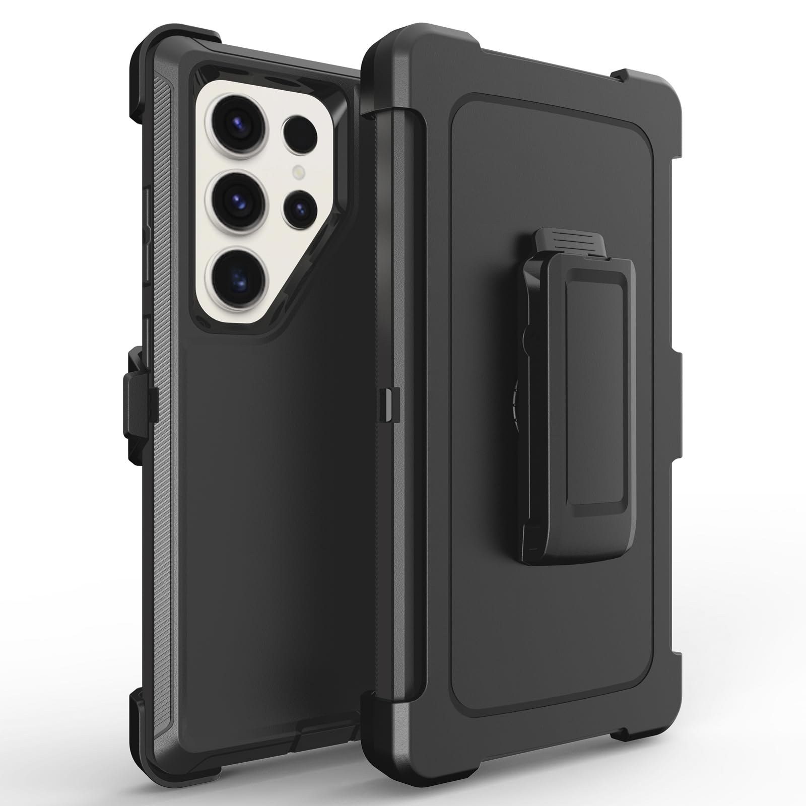 Anloes Defender Case for Samsung Galaxy S25 Ultra 5G, Heavy Duty Shockproof Dustproof 3 in 1 ...