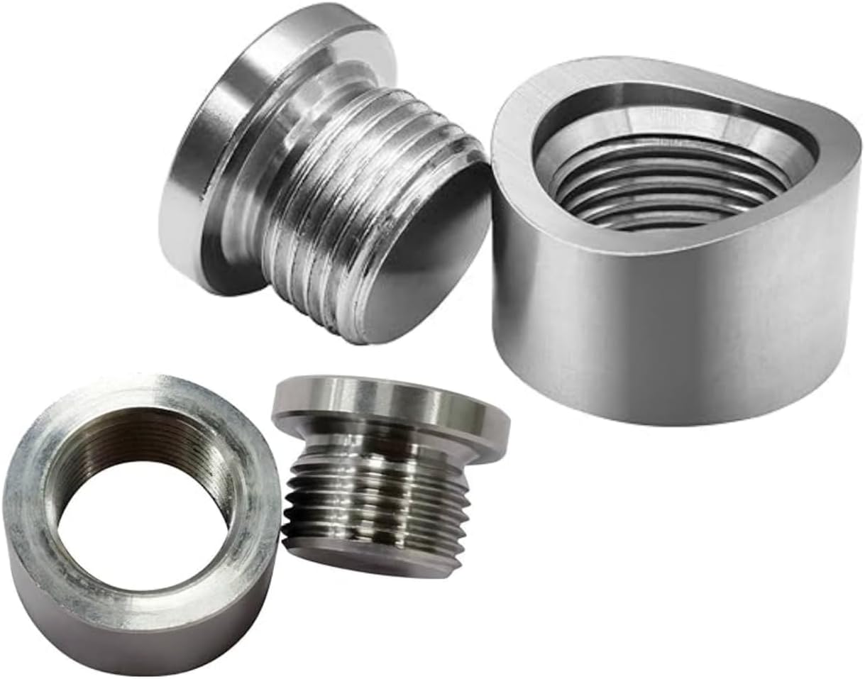 Amazon.com: OPOSM-2bp Sensor Oxygen Sensor Mounting Bungs and Plugs,M18 ...