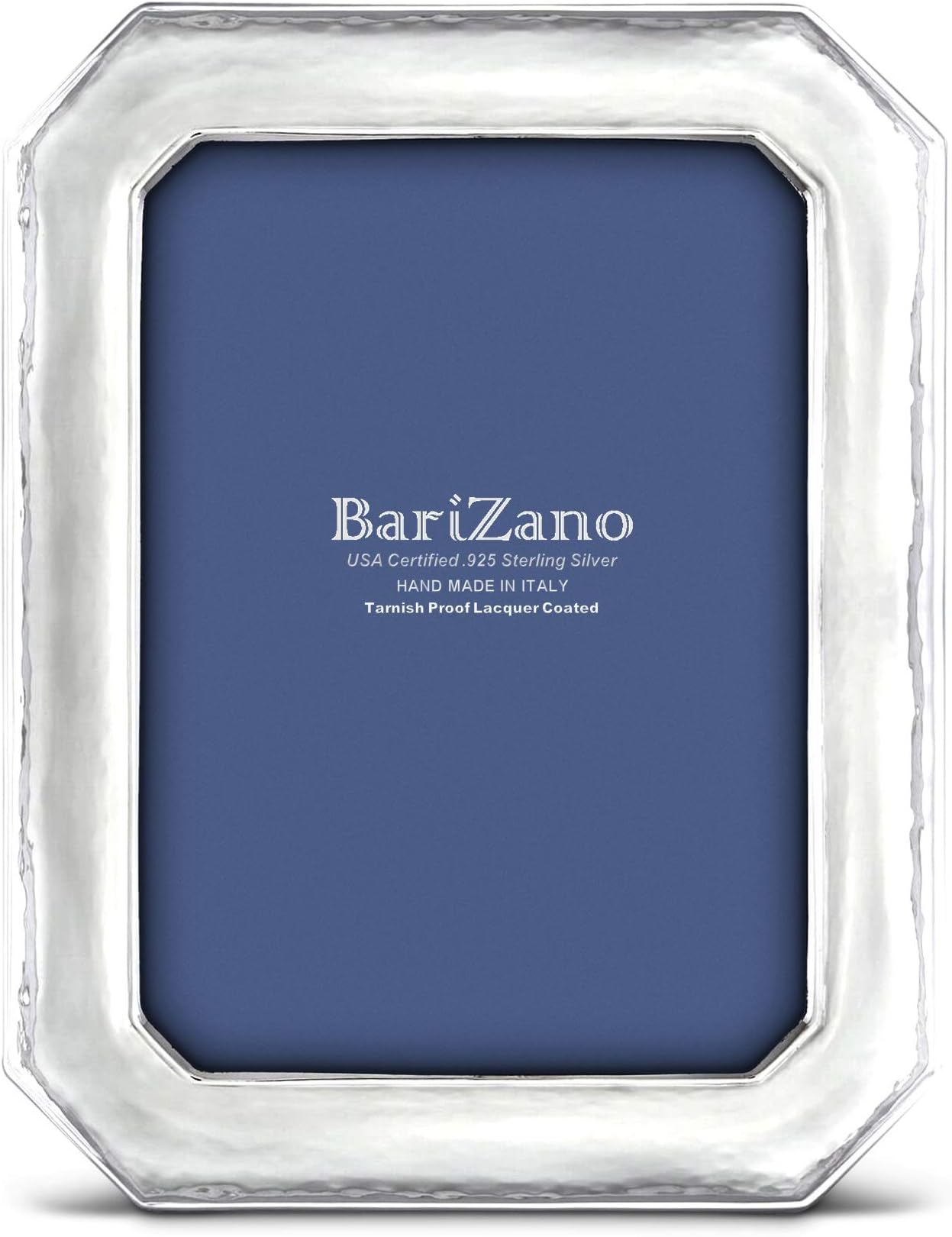 Amazon.com - BARIZANO Tarnish Proof 925 Sterling 5x7 Picture Frame, Silver