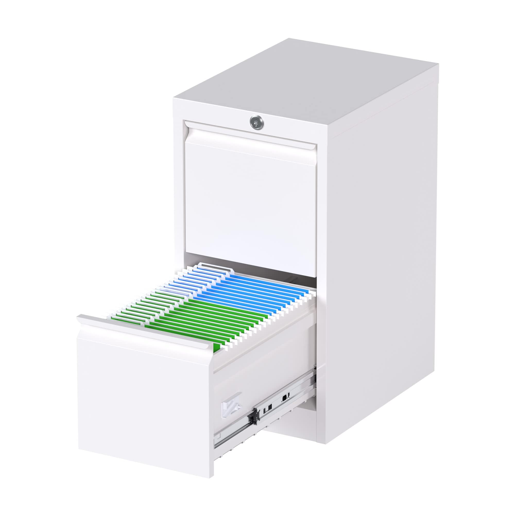 Amazon.com: Reemoon Metal File Cabinet with Lock, Drawers Vertical ...