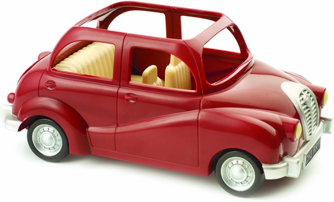 Sylvanian Families Saloon Car (Red) : Amazon.co.uk: Toys & Games
