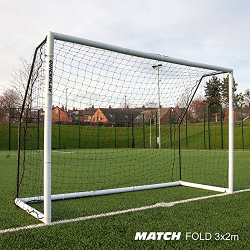 SAHNI SPORTS QuickPlay Pro Match-Fold Portable Soccer Goal Post with ...