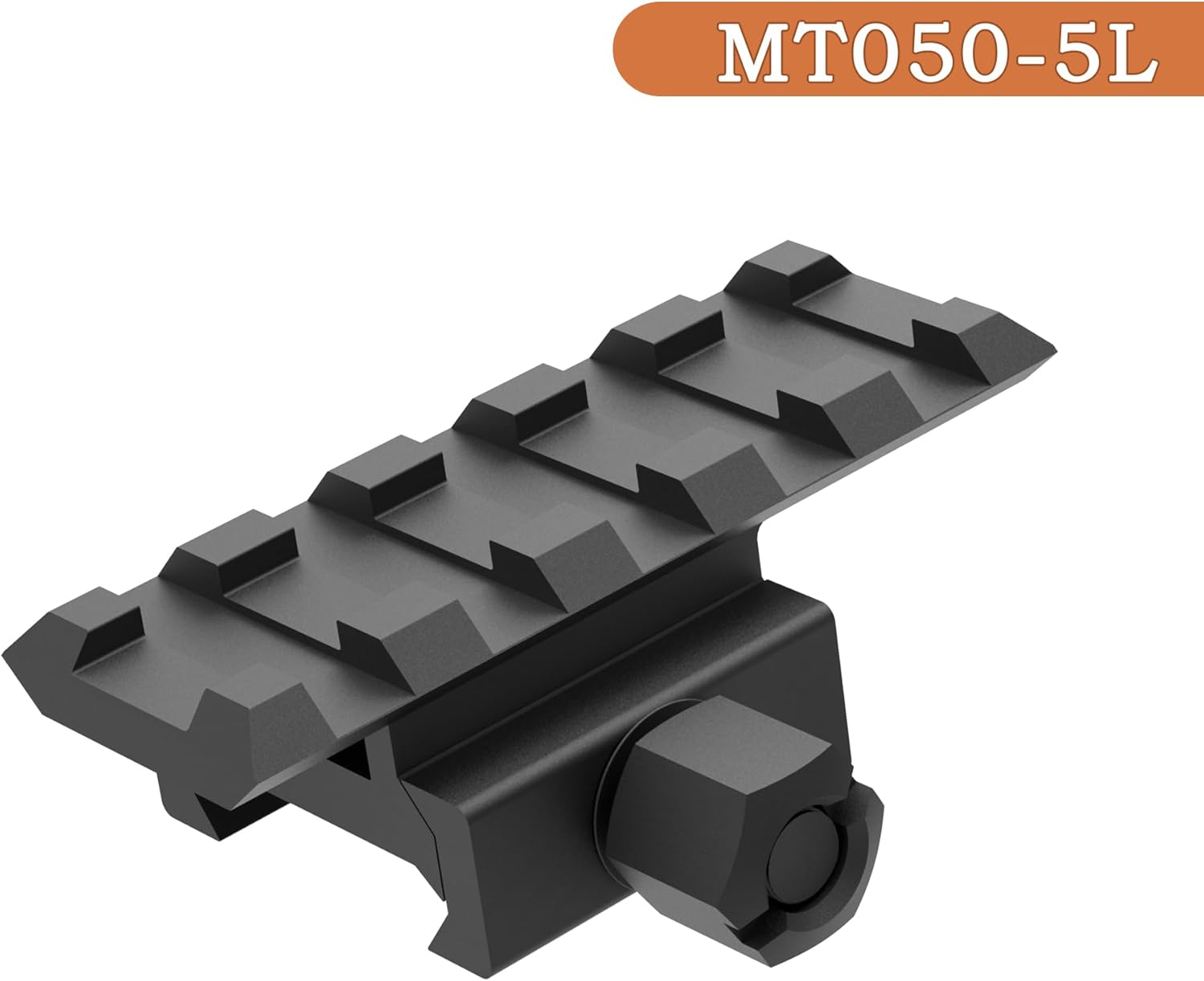 MT050-5 – Soporte elevador Picatinny de perfil bajo con 5 ranuras de 0. ...