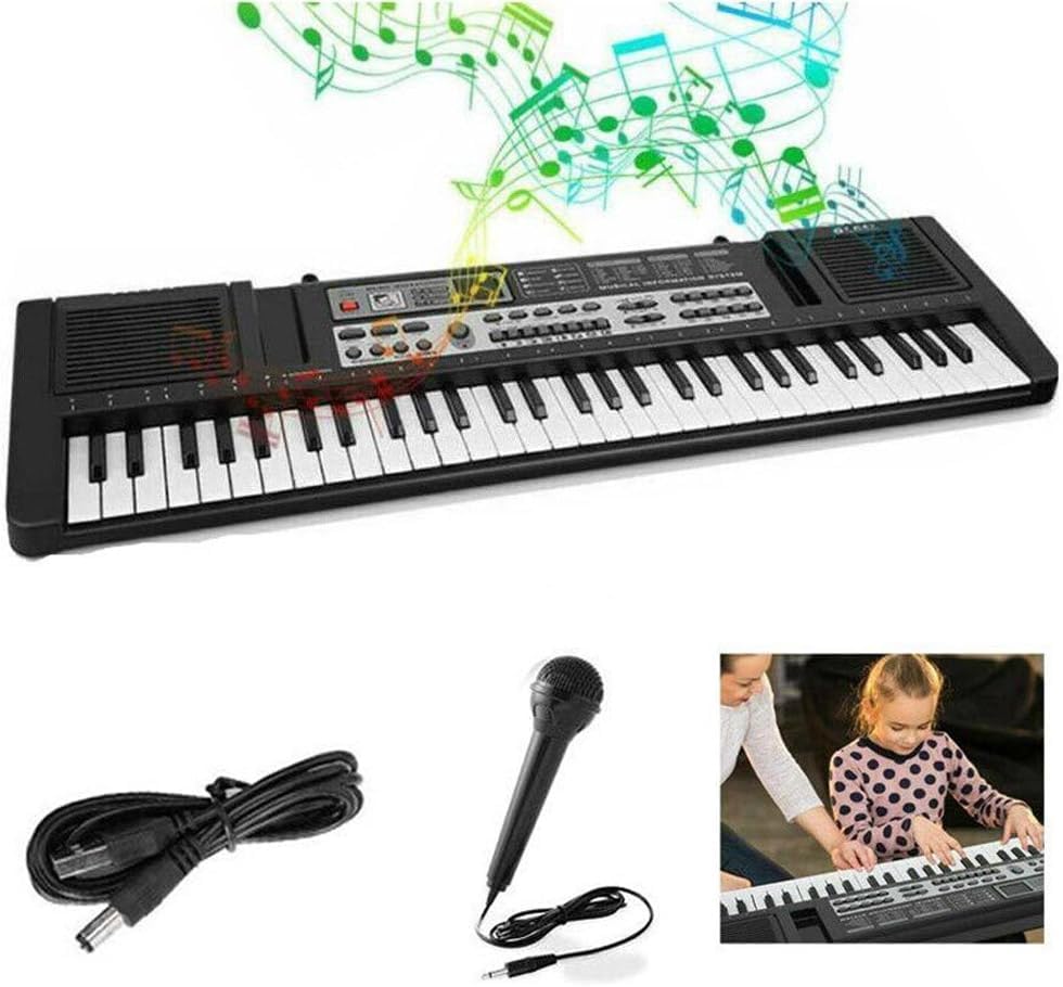 61 Keys Electronic Keyboard Digital Teaching Music Piano Instrument ...