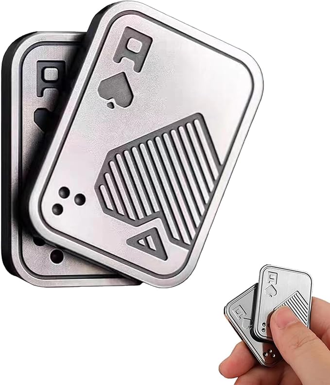 Fidget Toy, Fidget Toys, Metal Poker Fidget Slider, Magnetic Haptic ...