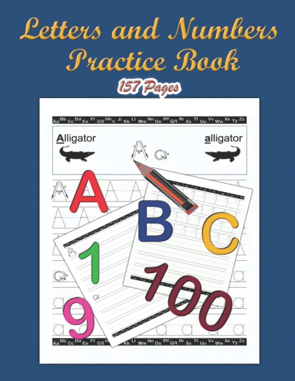 Buy Letters and Numbers Practice book: Letters and Numbers Practice ...