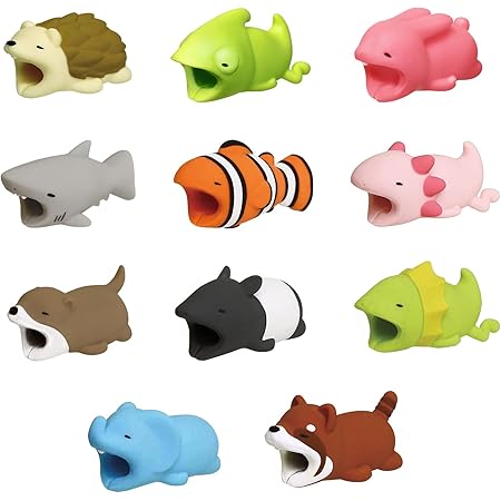 Amazon.com: SUNGUY Cute Cable Protector, 20PCS Cable Saver, Fruit ...