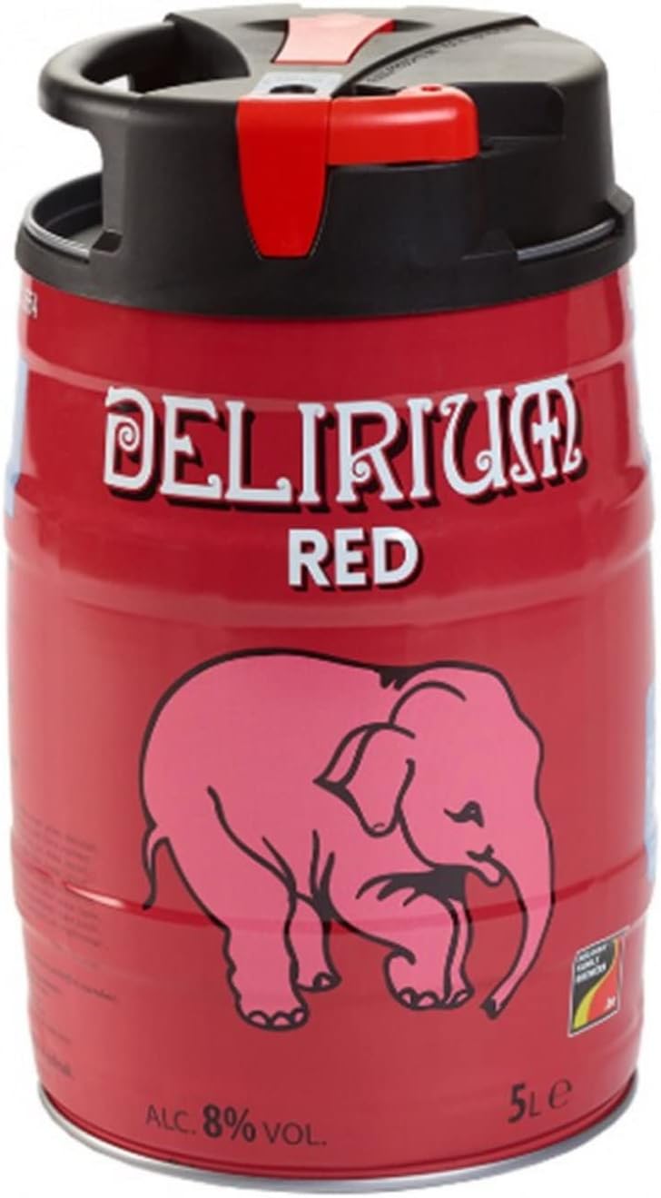DELIRIUM | Cerveza Delirium RED Barril 5 Litros | Cerveza Artesanal De ...