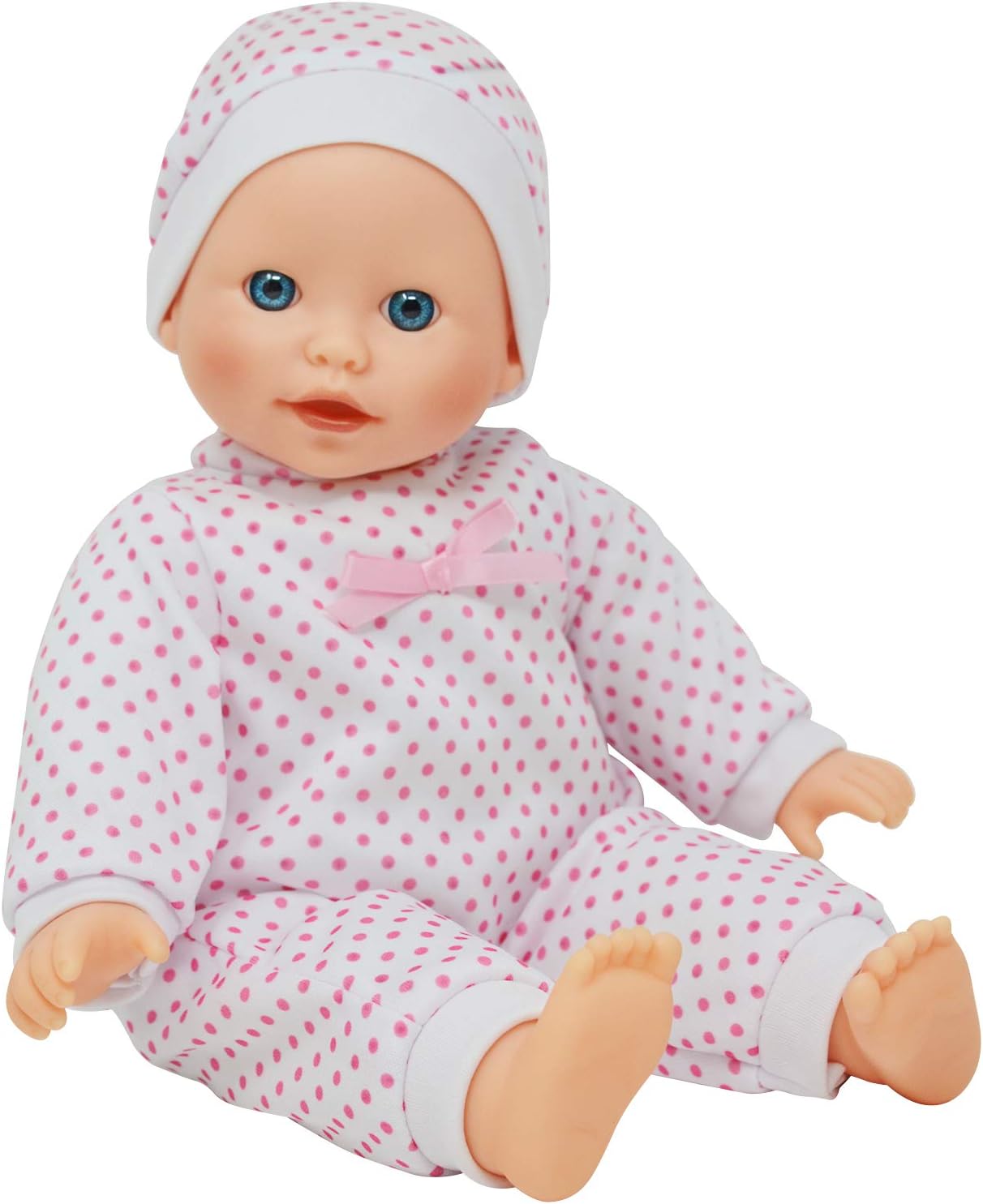 Amazon.com: 14 inch Soft Body Caucasian Baby Doll - Newborn Dolls for ...