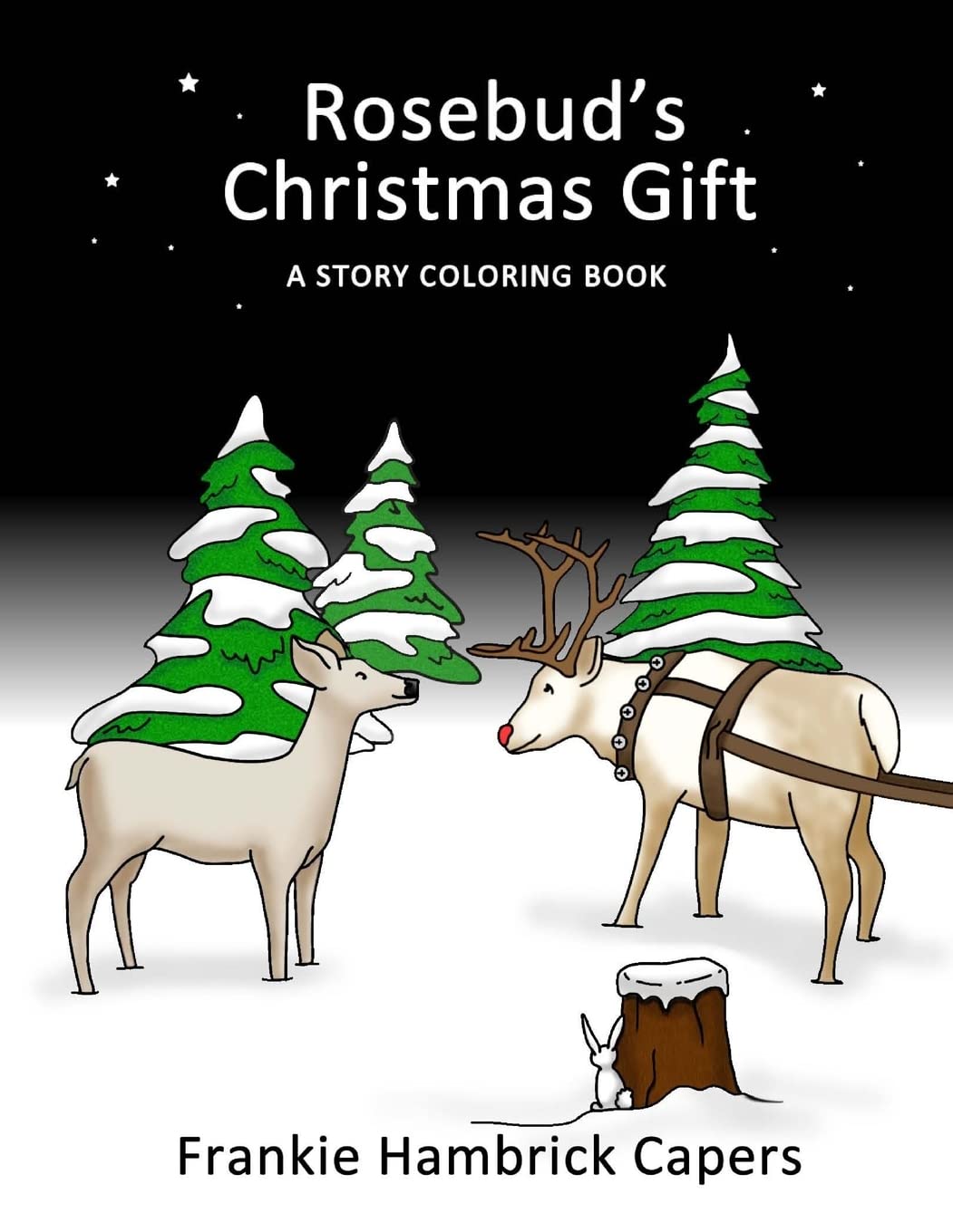Amazon.com: Rosebud's Christmas Gift: A Story Coloring Book ...