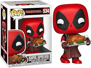 Funko - Holiday - Deadpool with Turkey Figura Coleccionable de Vinilo ...