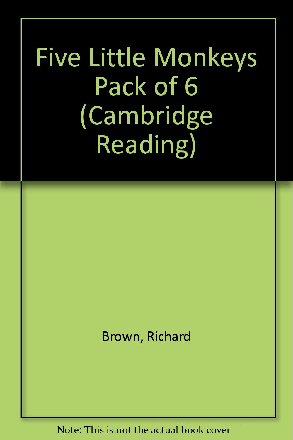 Amazon.com: Five Little Monkeys Pack of 6 (Cambridge Reading ...