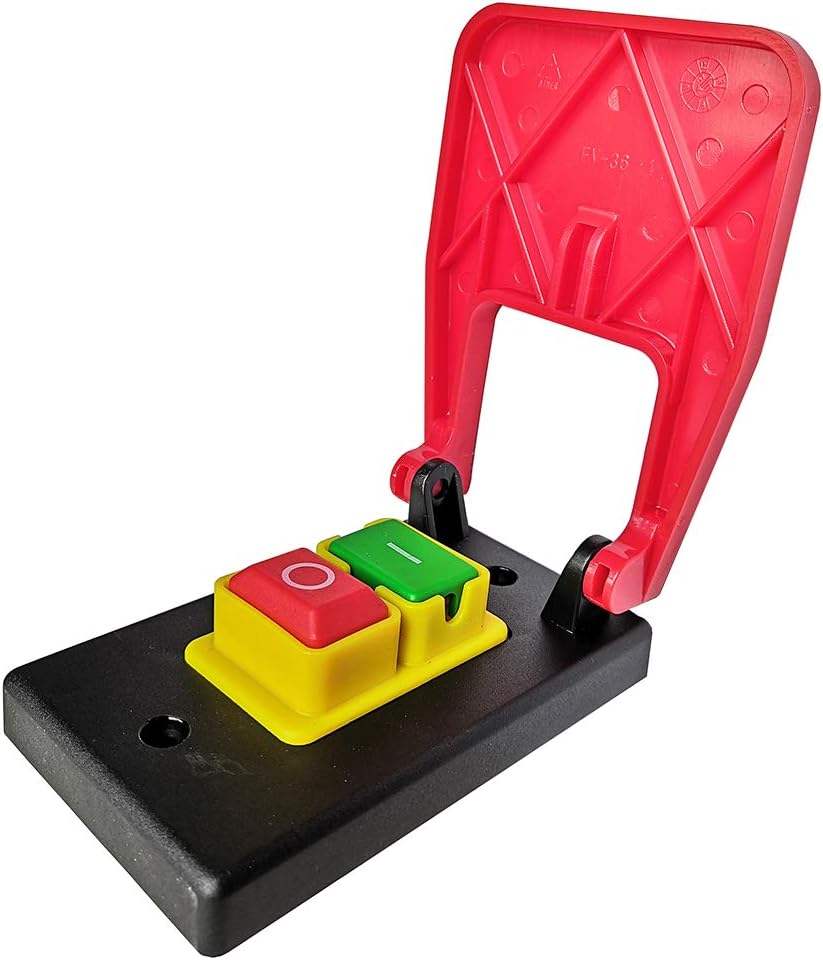 Electromagnetic Switches Industrial Pushbutton Switch for Lathe Cutter ...