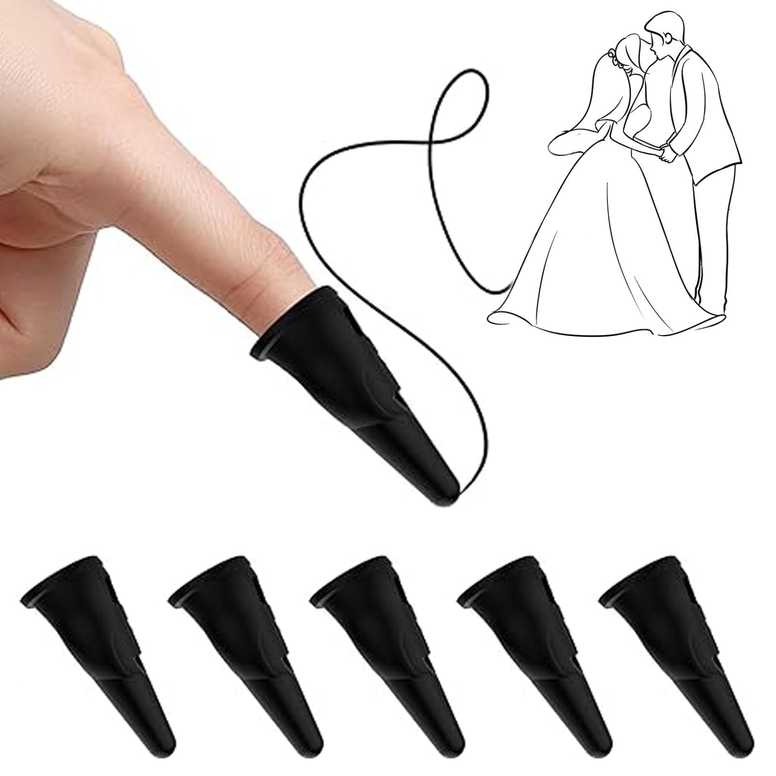 Stylus Pens For Touch Screens Pink 3 PCS Finger Stylus Pens - Silicone ...