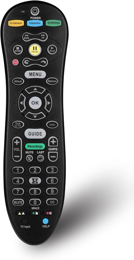 Amazon.com: S30 S30-S1B Replacement Remote Control for U-Verse Receiver ...