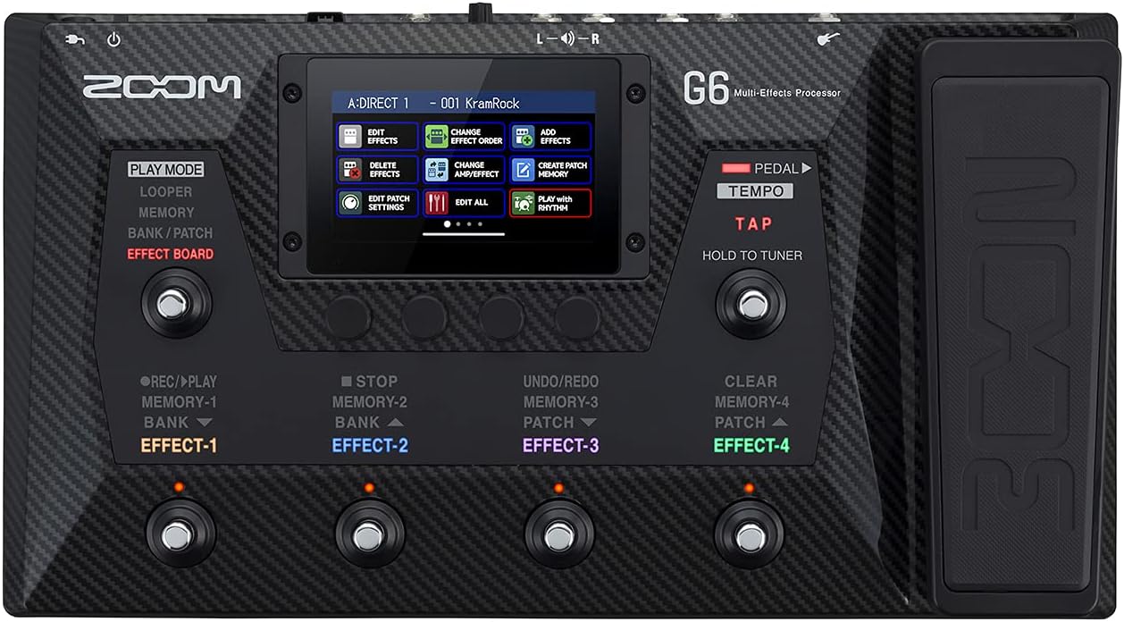 Zoom G1X Four Guitar Multi-Effects Pedals : Amazon.in: Musical Instruments