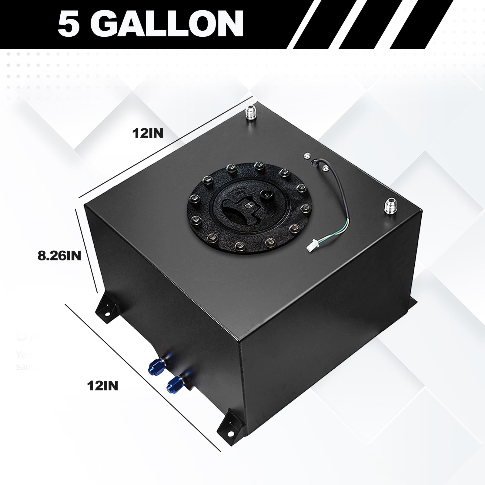 Snapklik.com : GSTP 5 Gallon 20L Fuel Cell Polished