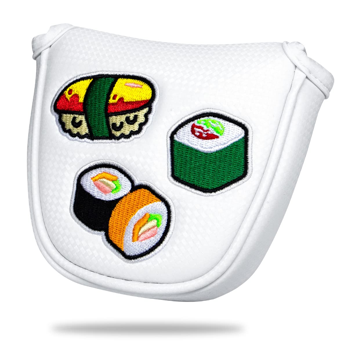 Amazon.com : Golf Putter Cover Japanese Sushi Style Golf Mallet ...