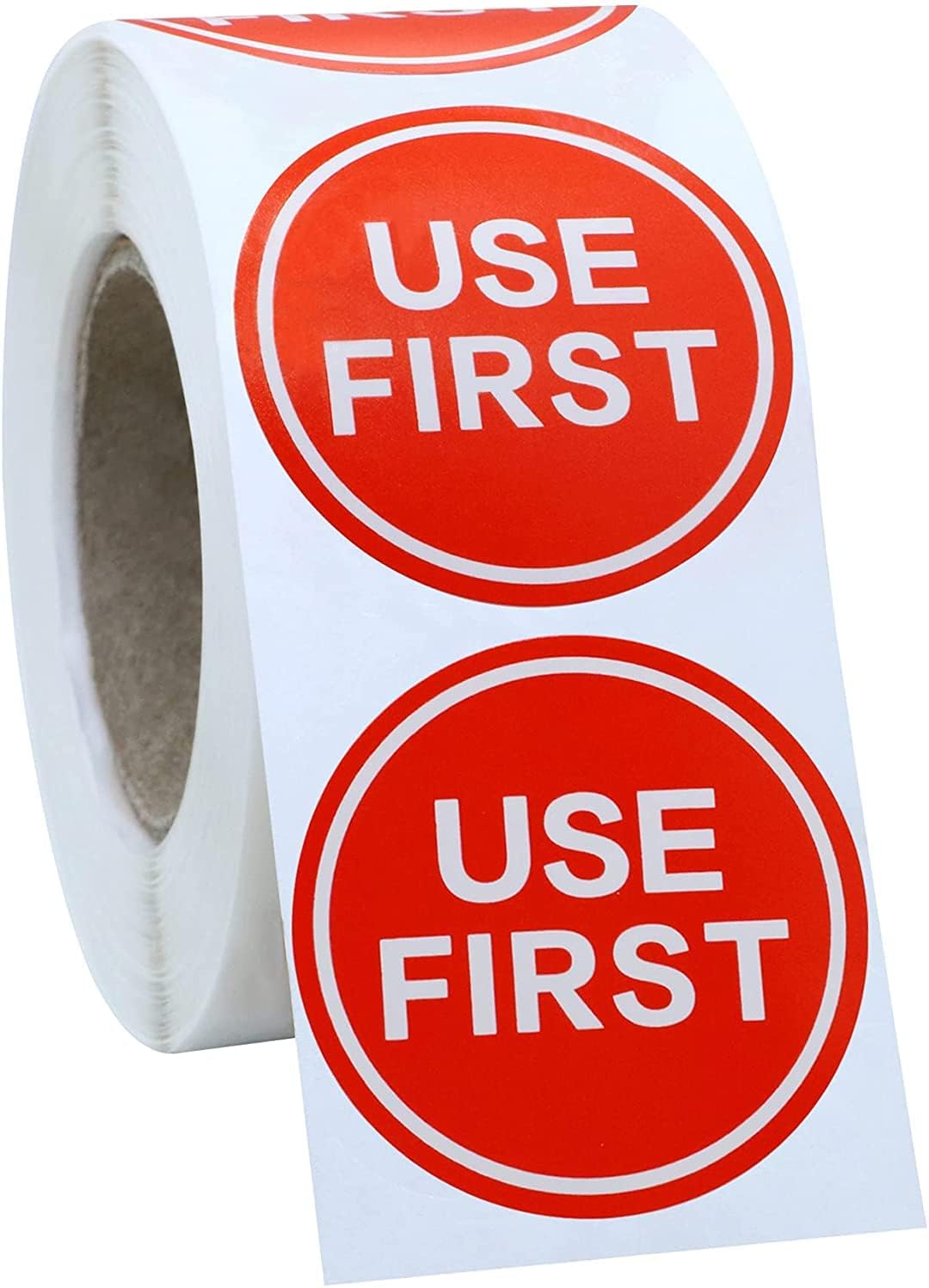 Hycodest 1.5" 500 Pcs Use First Stickers Small Stickers Circle Label ...