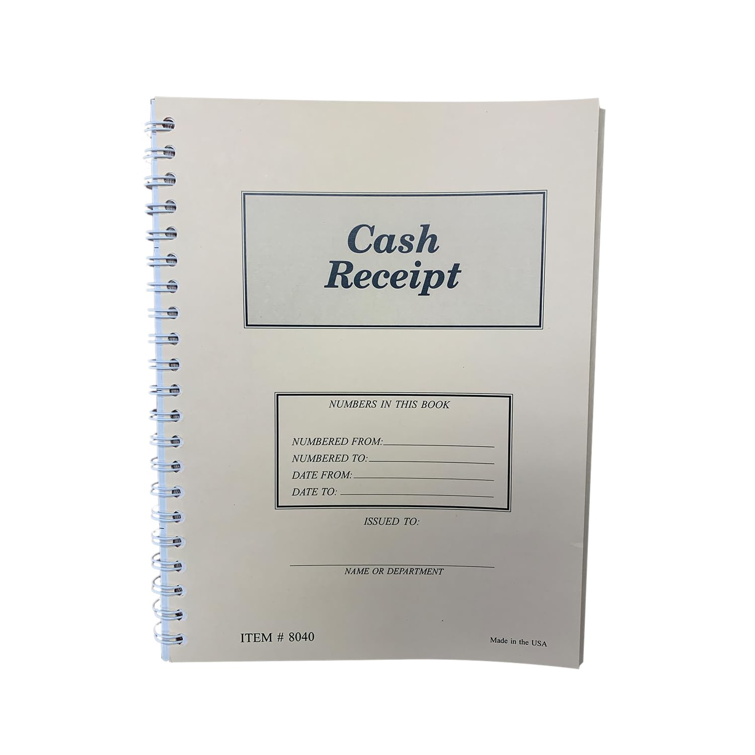 Amazon.com : Cash Receipt Book - 3 Part - 200 Pages per Book : Office ...