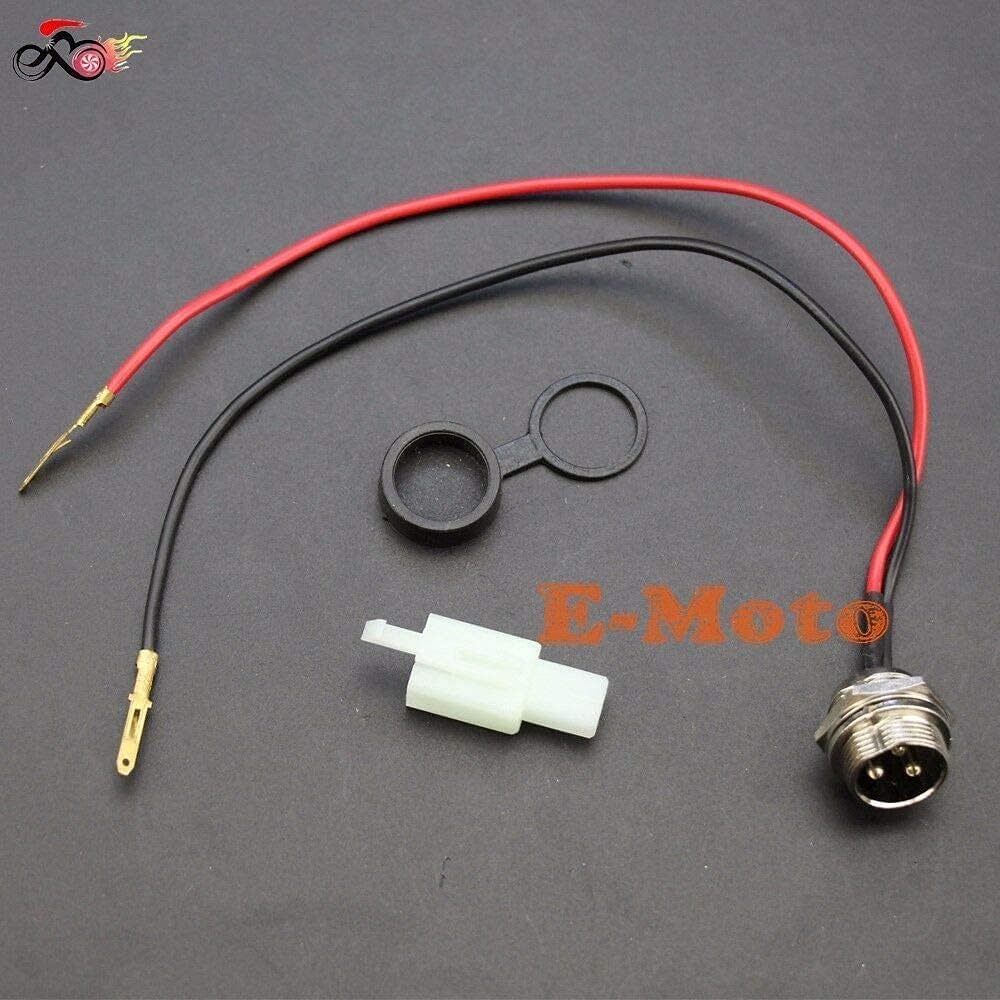 Amazon.com : 3 PIN Connector Jack Socket for Battery Charger Razor IZIP ...