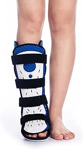 Ankle Support Brace, Fracture Boot Short Ankle Foot Drop AFO Brace ...
