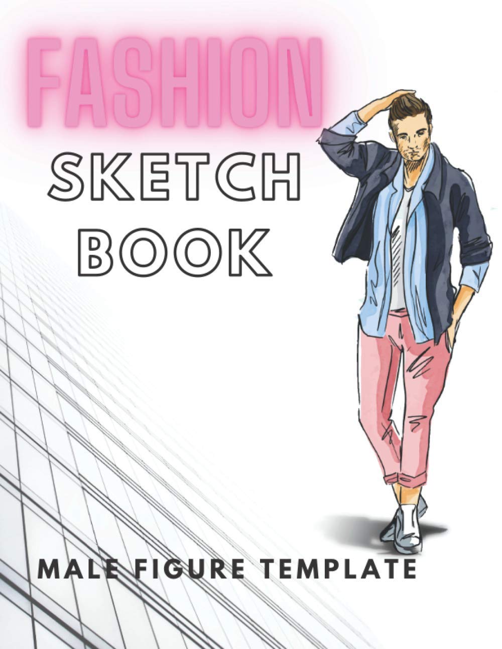 Buy Fashion Sketchbook Male Figure Template: men figure poses templates ...
