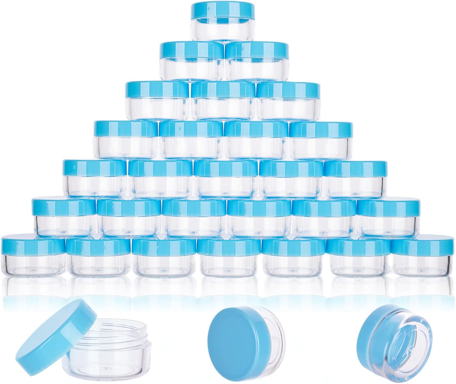 Amazon.com: 5 Gram Sample Containers with Lids, 50 Count 5ML Sample ...
