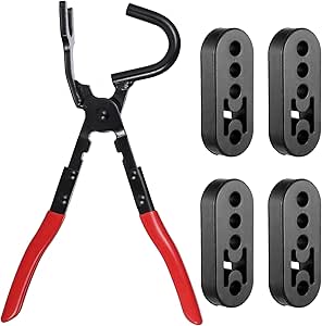 Amazon.com: Exhaust Hanger Removal Tool Pliers with 4 PCS Hanger Rubber ...