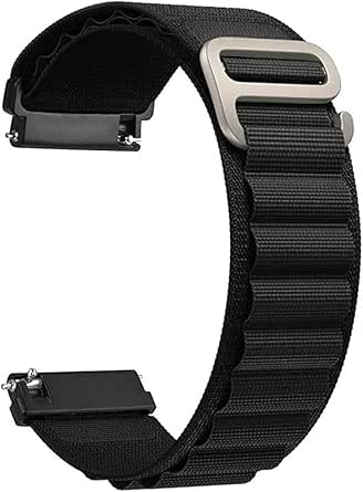 KHR® 22mm Nylon Sports Alpine Loop Band Strap Compatible with Smart ...
