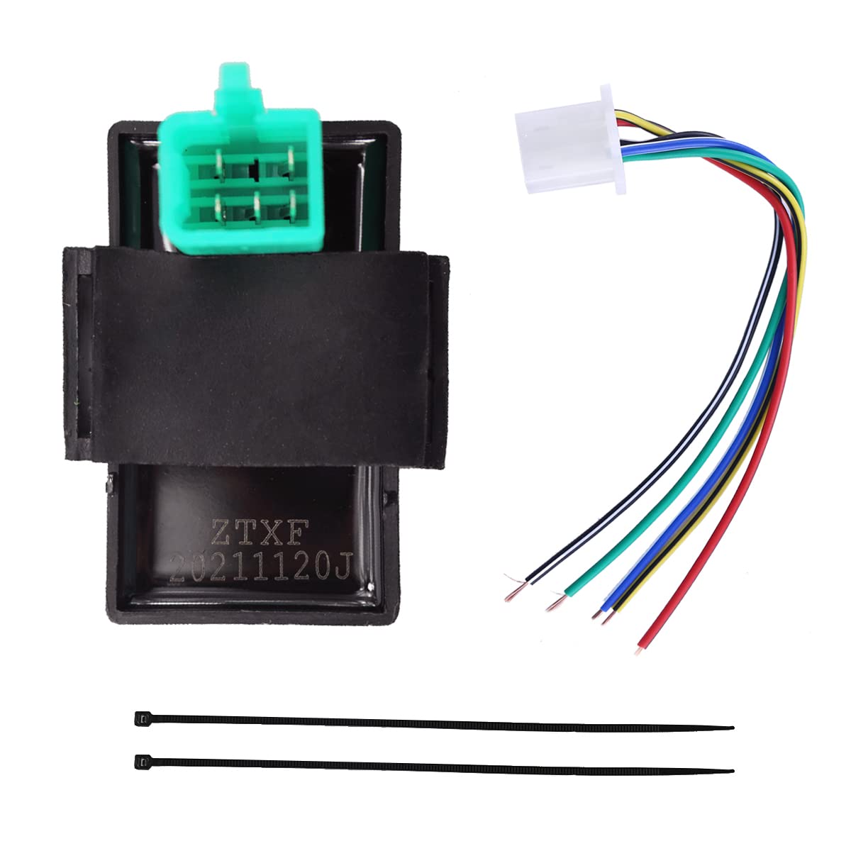 PRO BAT 5 Pin AC CDI Box CDI with 5 Wires Cable Wire Harness Plug for ...