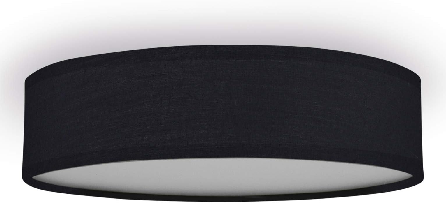 Smartwares Ceiling Light, Black, 40 cm, 3 x E14 Bulb Fittings, Suitable ...