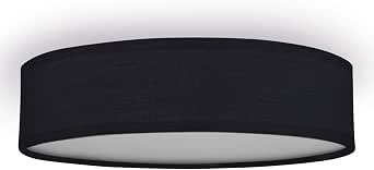 Smartwares Ceiling Light, Black, 40 cm, 3 x E14 Bulb Fittings, Suitable ...