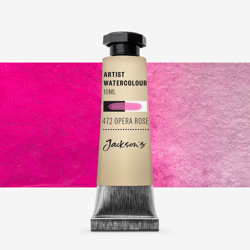 Jackson's : Artist Watercolour Paint : 10ml : Opera Rose : Amazon.co.uk ...