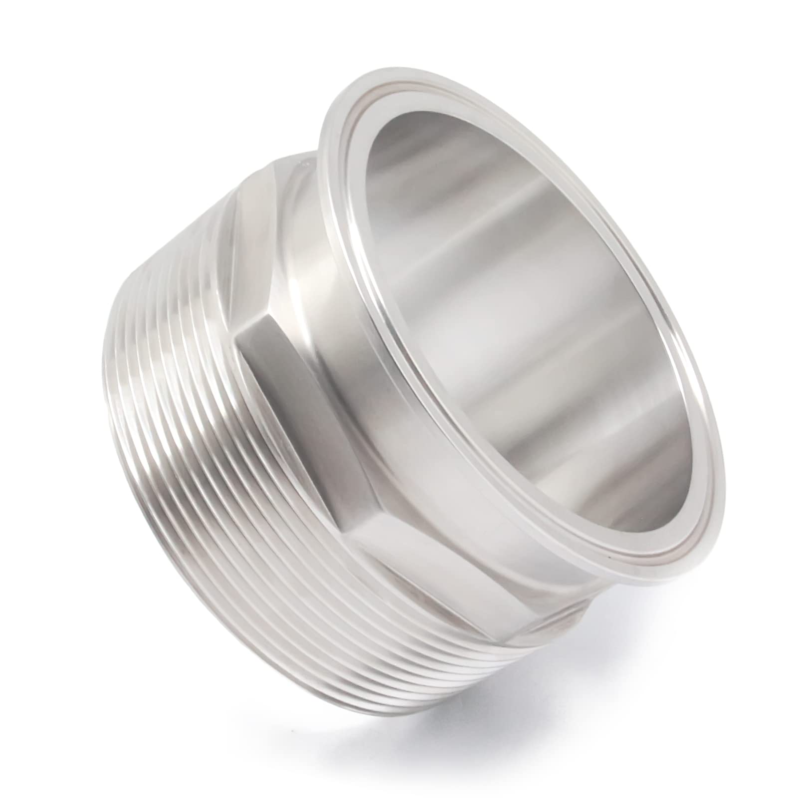 Qiimii 4 Tri Clamp Adapter To 4 Mnpt Thread Ferrule | Desertcart INDIA