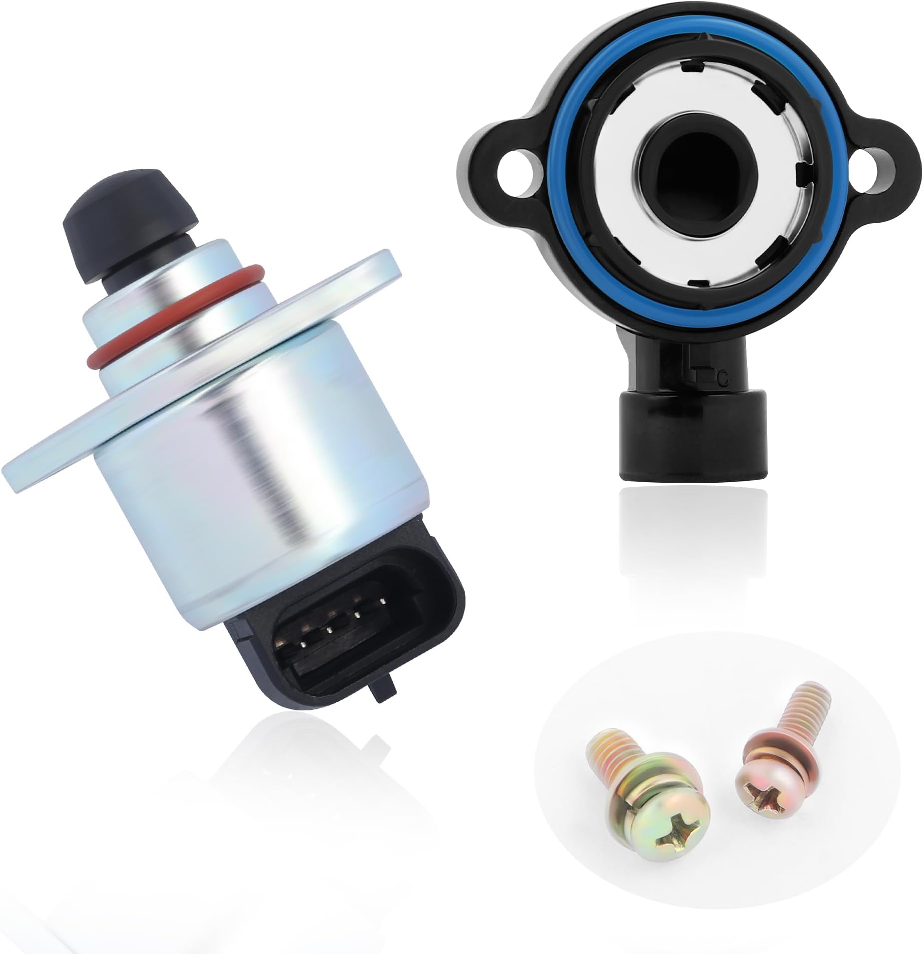 Amazon.com: Throttle Position Sensor + Idle Air Control Valve ...