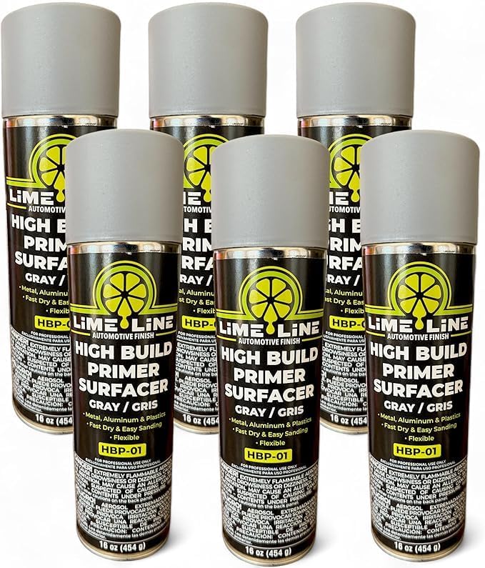 LiME LiNE 1K Flexible High Build Primer Surfacer, Direct to Metal ...