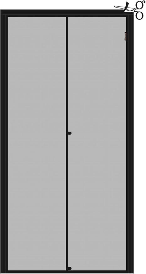 Yotache Adjustable Magnetic Screen Door Fit Doors Size Width 29" - 33 ...